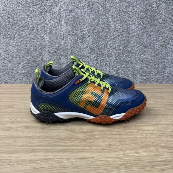 FootJoy | Shoes | Footjoy Freestyle Golf Shoes Mens 8 Neon Blue Orange ...
